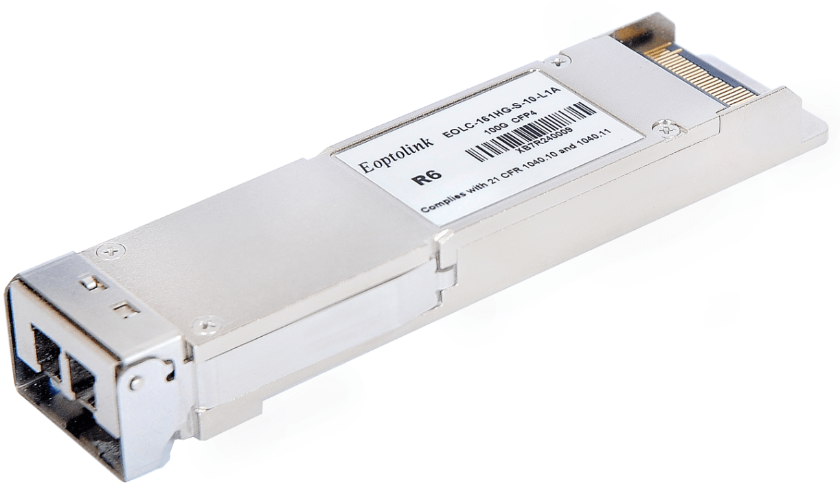 Модуль CFP4, 100G, LR4, 10km, 2xLC купить в All4Tele.com